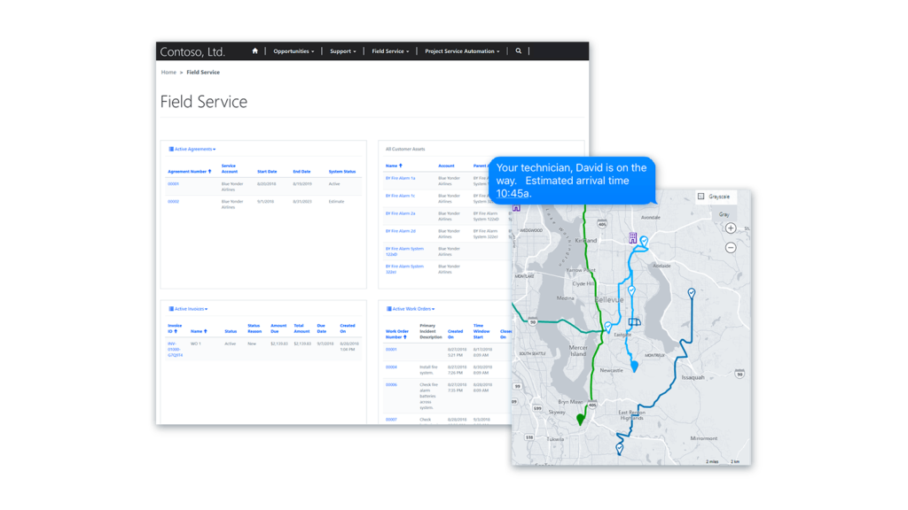 Dynamics 365 Field Service | Evolve with streamlined service
