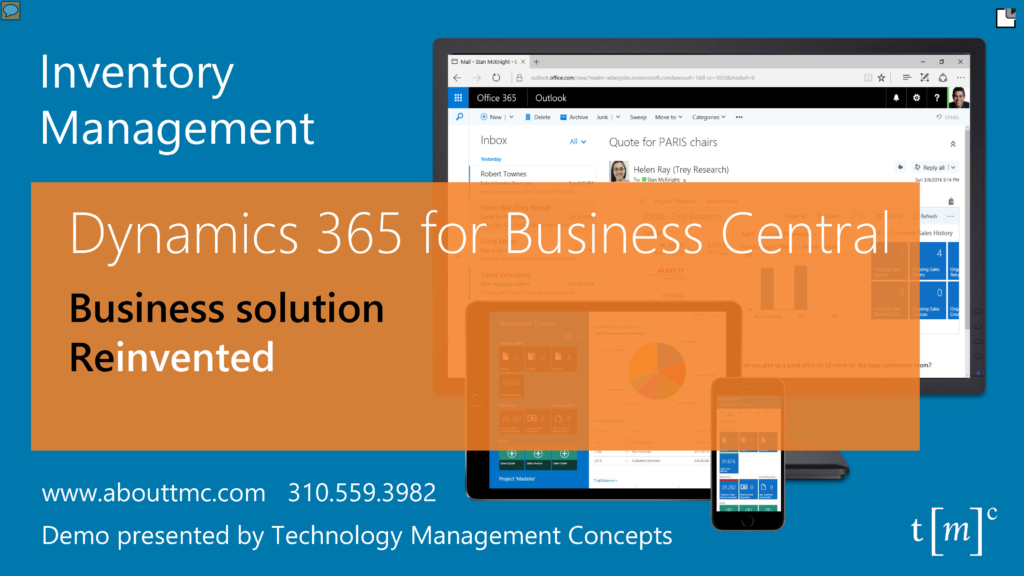 Microsoft Dynamics 365 BC | ERP Demo for Inventory Management