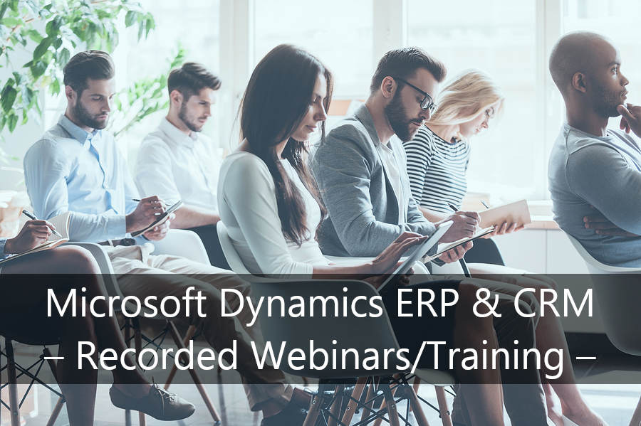 Recorded Webinars | Microsoft Business Solutions