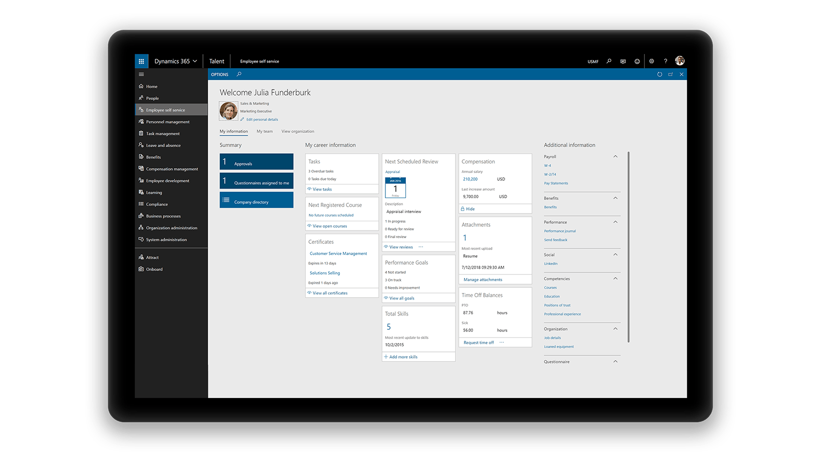 Dynamics 365 Human Resources | Excel beyond traditional HR management