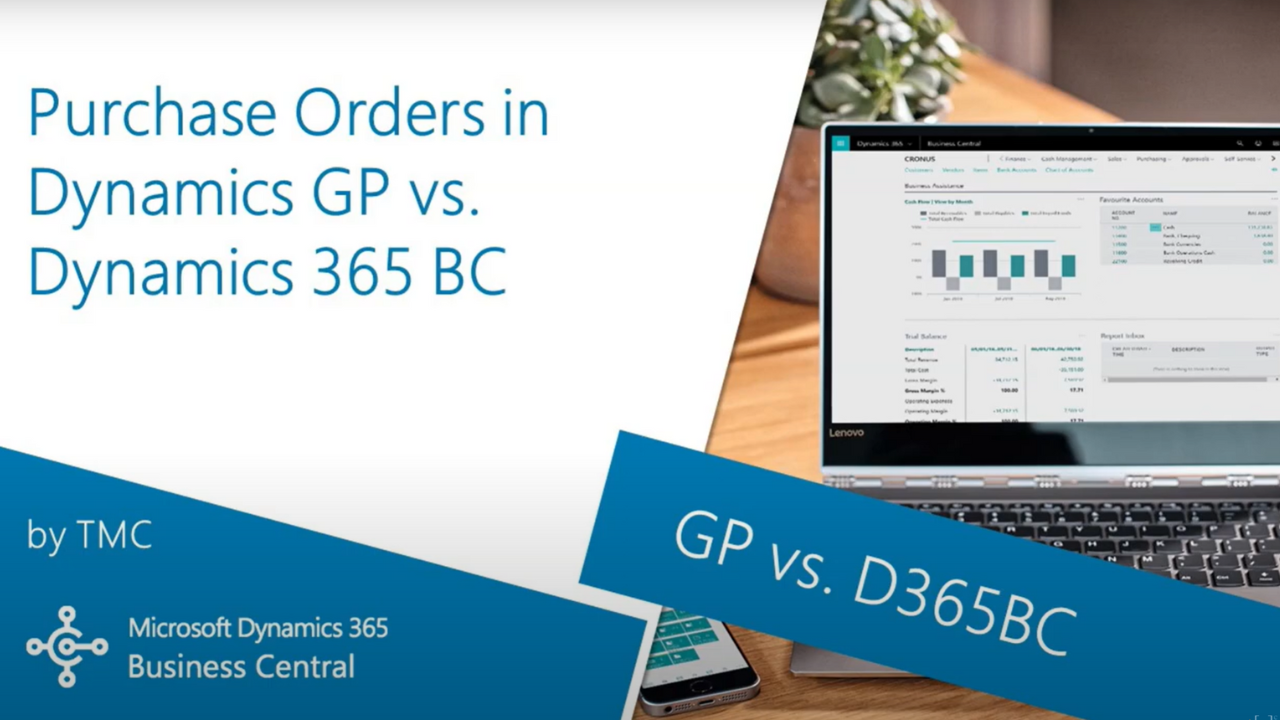 Dynamics GP vs. Dynamics 365 Business Central | Purchase Orders