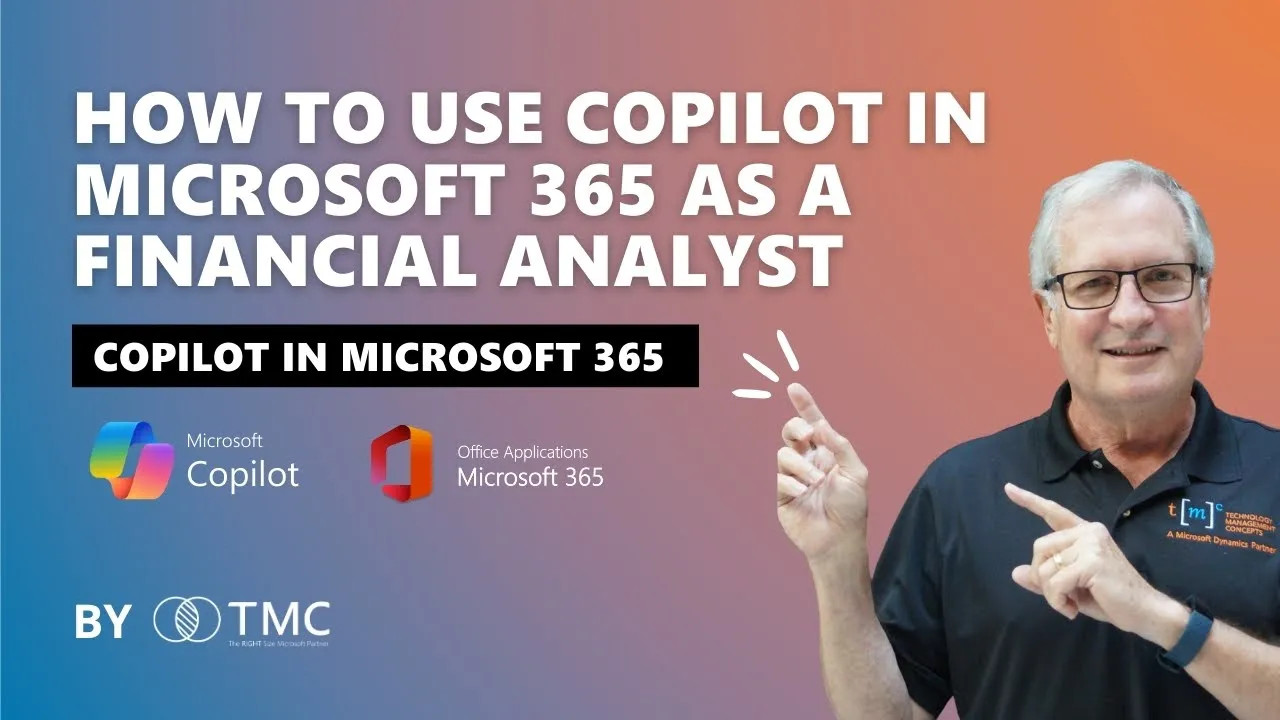 How to Use Copilot in Microsoft 365 as a Financial Analyst